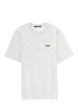 Jacquemus Grosgrain' T Shirt - Grey