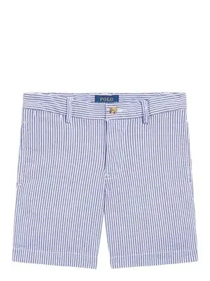 Polo Ralph Lauren Striped Bermuda Shorts - Blue