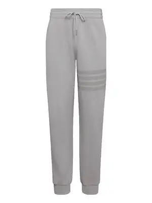 THOM BROWNE Sweatpants W/ Overdyed 4 Bar In Solid Loopback