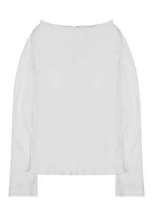 Alberta Ferretti Silk Blouse - White