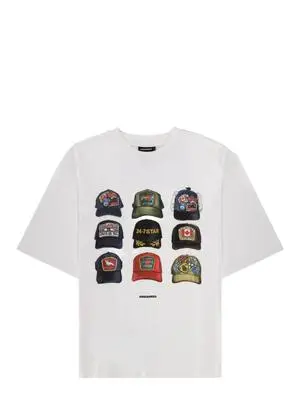 Dsquared2 T Shirt 'iconique - White