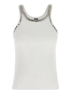 Pinko Coriandoli Tank Top - White