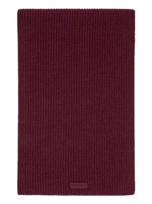 Pinko Slovenia Ribbed Scarf - Bordeaux - Degustaz. Vino