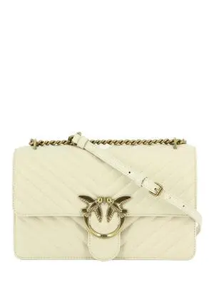 Pinko Crossbody Bag - White