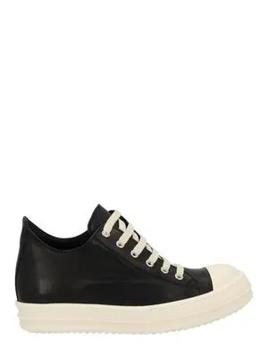 Rick Owens Low Top Sneakers - Black