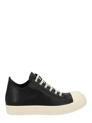 Rick Owens Low Top Sneakers - Black