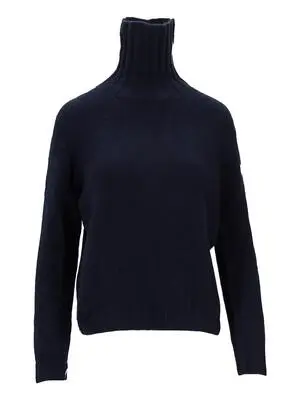 LA ROSE High Neck Top - Navy