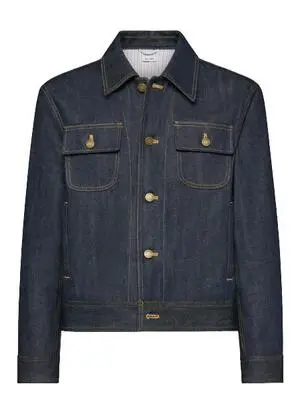 Thom Browne Backstrap Utility Jacket - Navy