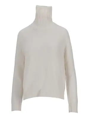 LA ROSE High Neck Top - White