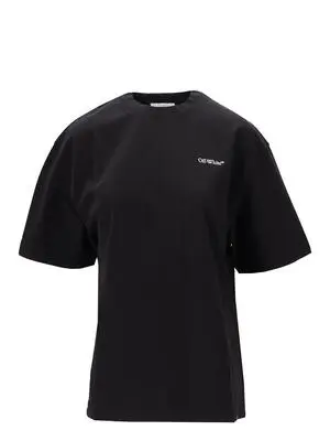 Off White Half Arrow Skate Tee - Black - White