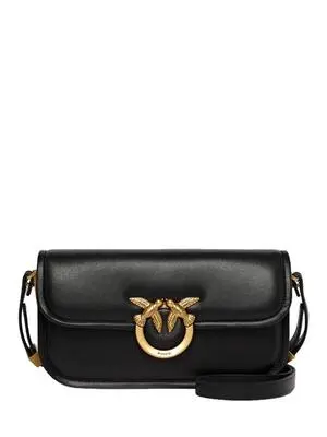 Pinko Love Box Baguette - Nero-antique Gold