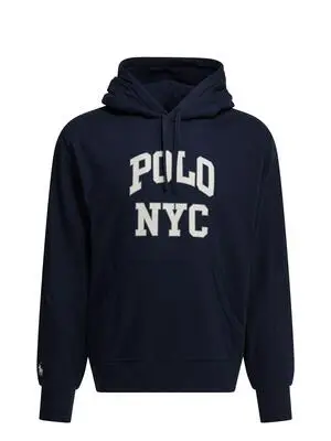 Polo Ralph Lauren Logo Hooded Sweatshirt - Blue