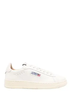 AUTRY Dallas Low Leather Sneakers - White