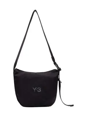 Y3 Nylon Crossbody Bag - Black