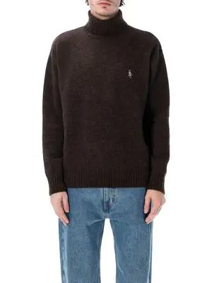 SPORTY & RICH Src Wool Turtleneck - Brown