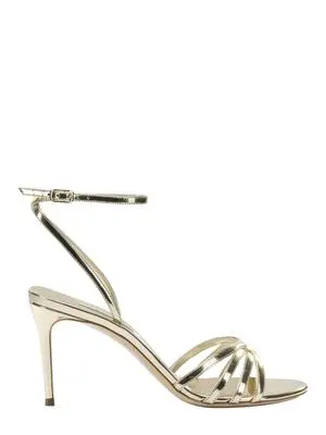 CASADEI Leather Strappy High Heel Sandals