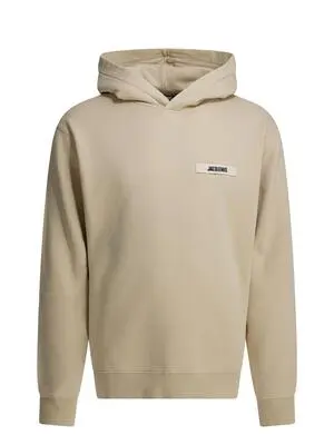 Jacquemus Gros Grain Hoodie - Beige