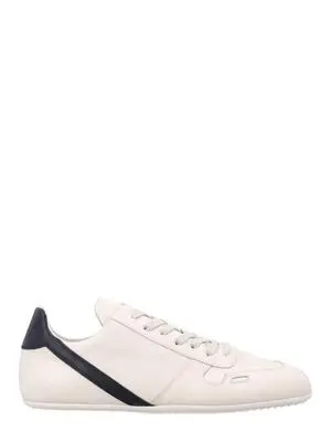 Rick Owens Low Top Sneakers - Milk Black Milk