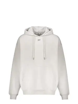 Off White Logo Sweatshirt - White