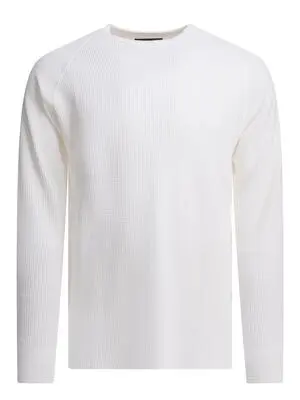 BEAMS T Shirt 'crew Thermal 30 - White