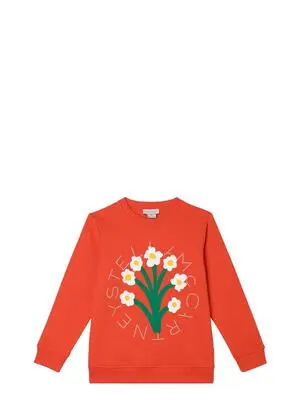 Stella McCartney Jersey T-shirt With Sunflower Logo - Multicolour
