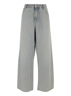 DARKPARK Iris Wide Leg Jeans - Light Denim