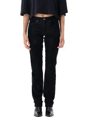MARANT ETOILE Straight Leg Trousers - Black
