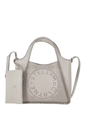 Stella McCartney Crossbody Bag Perforated Eco Alter Mat - Clay