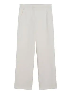 Max Mara Straight Leg Trousers - Beige
