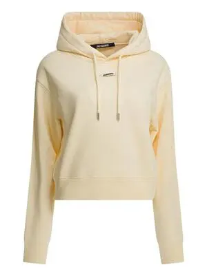 Jacquemus Grosgrain Hoodie - Beige