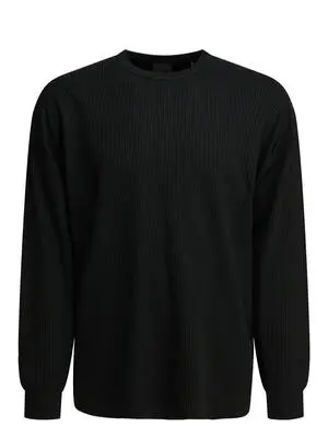 DAIWA PIER39 Polyester Blend Long Sleeve T-shirt - Black