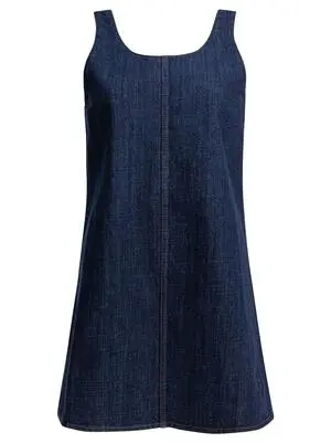 AMI AMI Paris Short Denim Dress