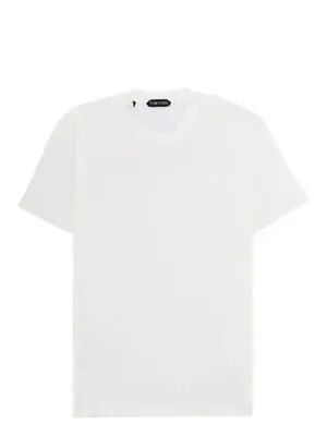 TOM FORD Lyocell And Cotton T Shirt - White