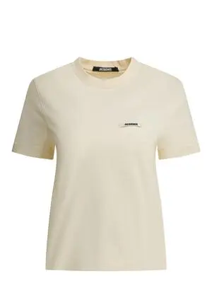 Jacquemus Gros Grain T-shirt - Beige