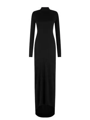 TOM FORD Asymmetrical Evening Dress - Black