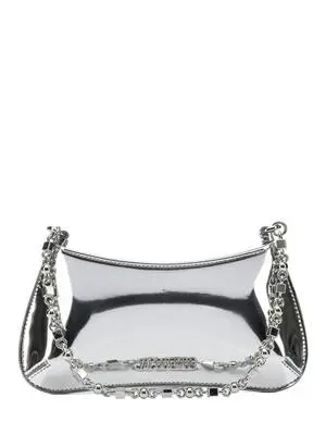 Jacquemus Le Petit Bisou Chaine Small Shoulder Bag - Silver