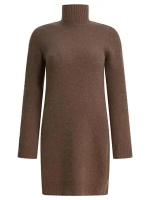 Max Mara Edison Cashmere Dress - Brown