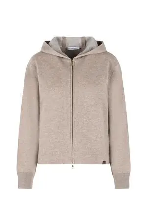 Max Mara Cashmere And Virgin Wool Sweatshirt - Beige