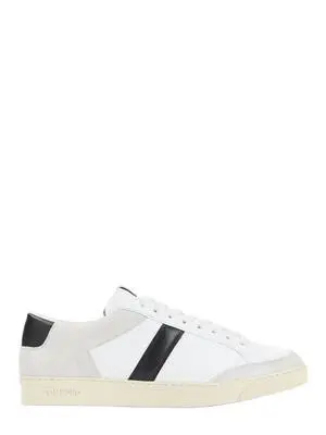 TOM FORD Leather Sneakers - White