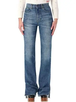 Chloé Straight-leg Jeans - Faded Indigo