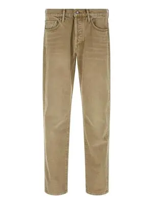 TOM FORD Straight Leg Jeans - Beige