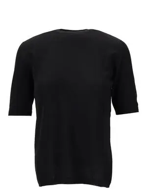 Max Mara Maglia Canottiera Top - Nero