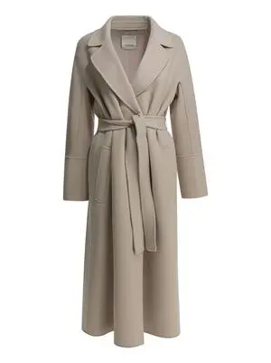 MAX MARA Max Mara S Wool-Blend Long Coat