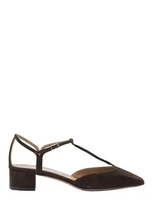 AQUAZZURA Sorbonne 35 Mm Pumps - Brown