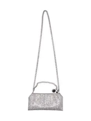 Stella McCartney Falabella Clutch With Chain Strap - Silver