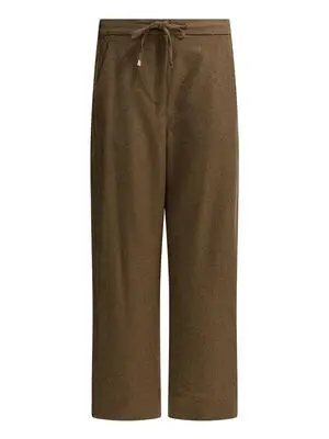 Max Mara Wool And Cashmere Trousers - Beige