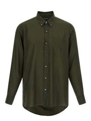 TOM FORD Button Down Shirt - Green