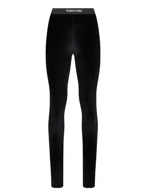 TOM FORD Logo Leggings - Black
