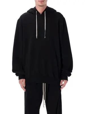 Rick Owens Oversized Hoodie - Black