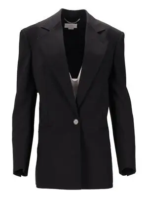 Stella McCartney Canvas Tailoring Sb Jacket - Black